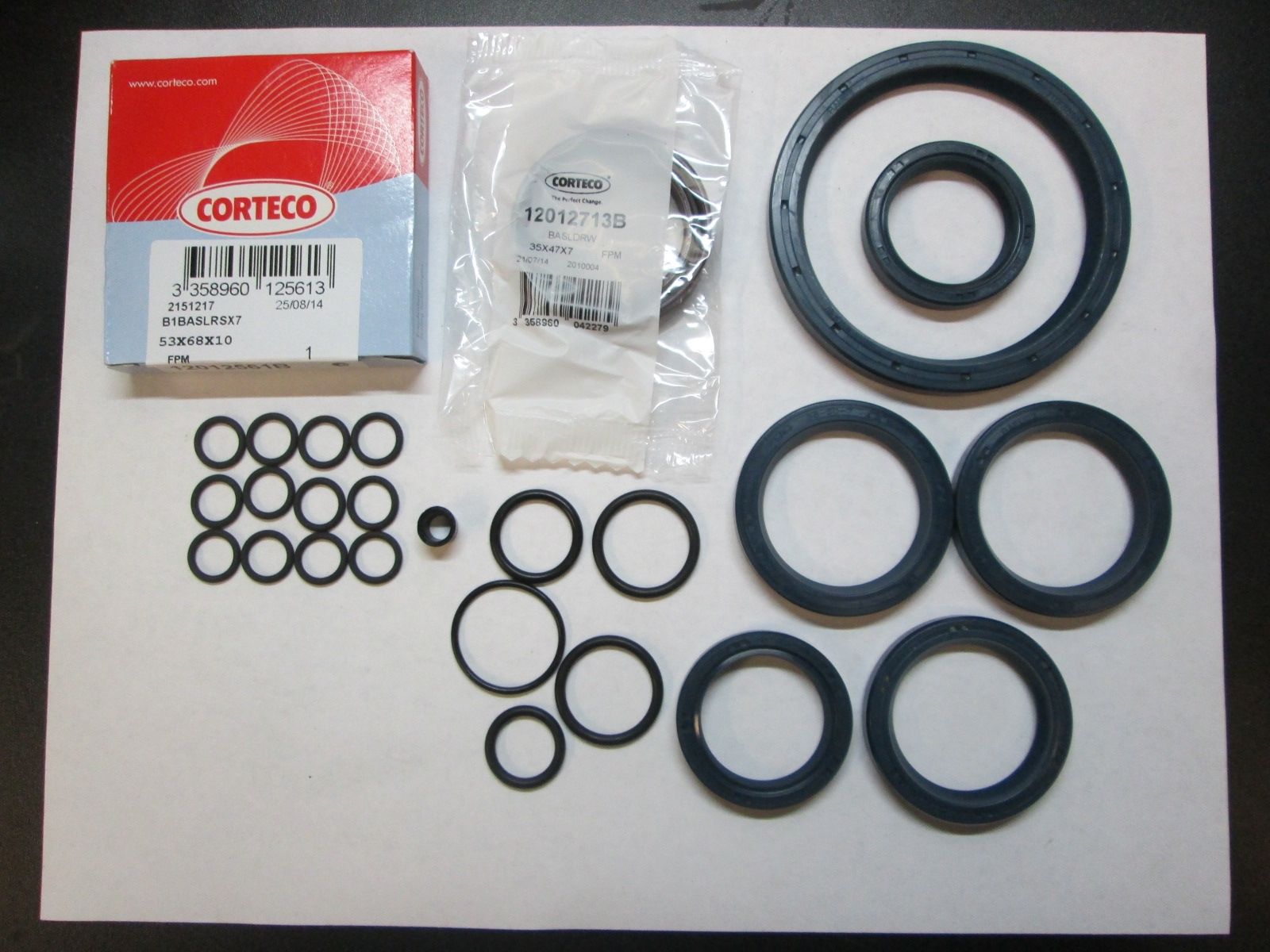 Moto Guzzi Engine Trans Final Drive Oil Seal Kit Set Eldorado 850GT 11 ...